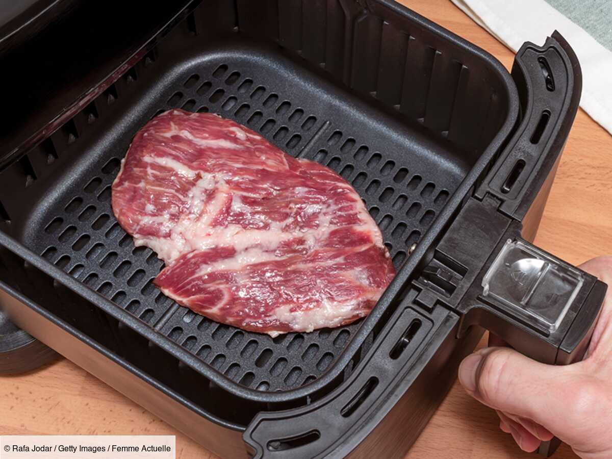 L'astuce pour cuire un steak au Air fryer : cette technique fonctionne ...