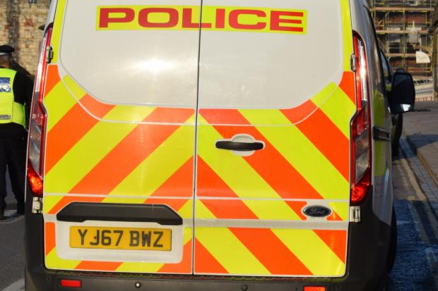 Vehicle ends up on roof in centre of East Yorkshire town
