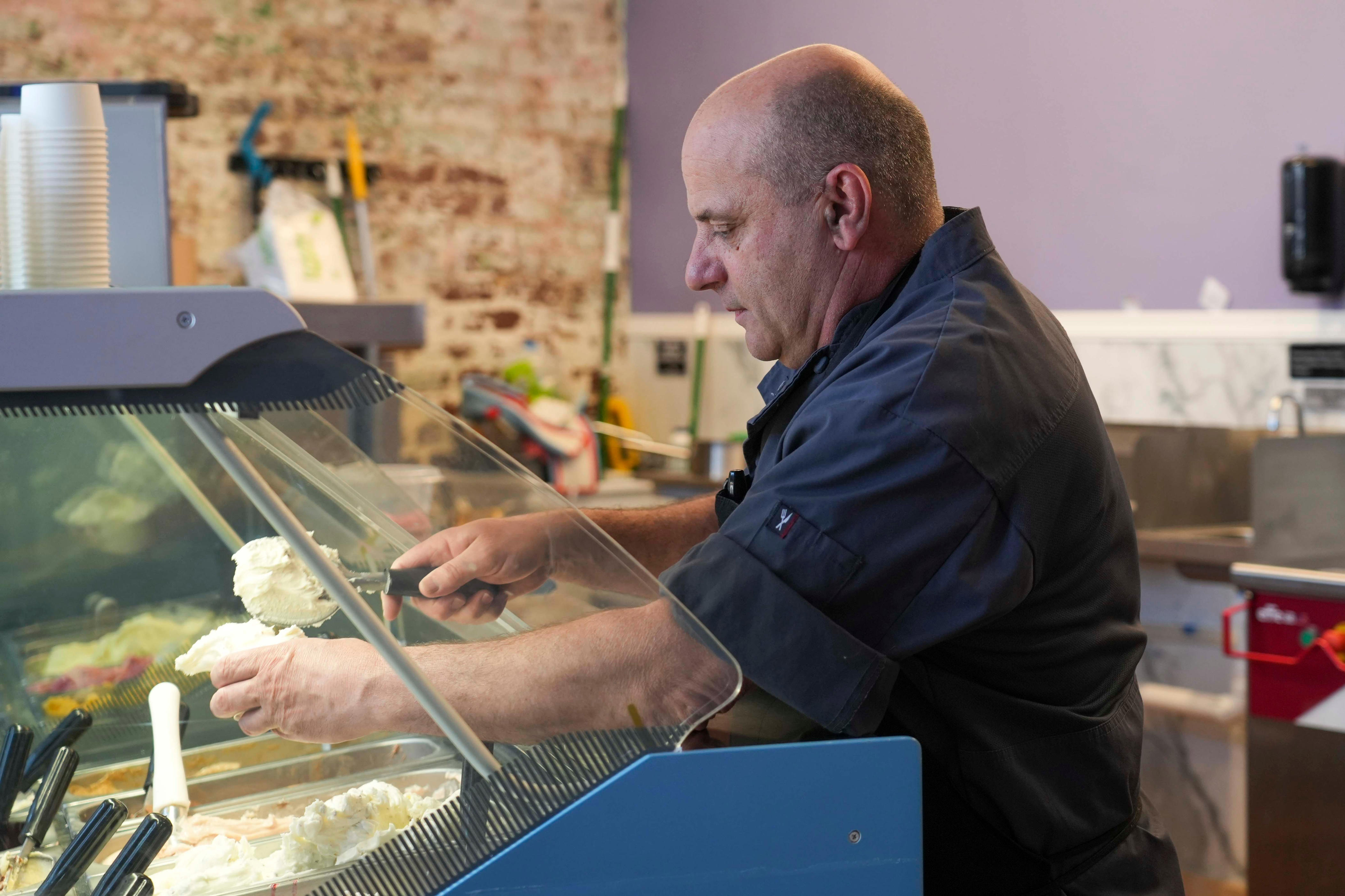 He learned how to make gelato in Italy. Now, he's opening a shop in ...
