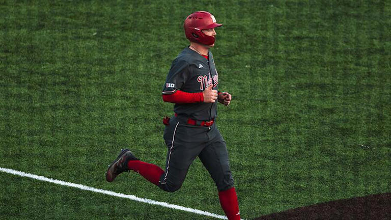 Nebraska Baseball Upsets No. 22 Kansas in Lawrence