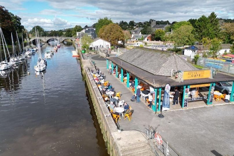 Stunning riverside cafe near Plymouth is on the market