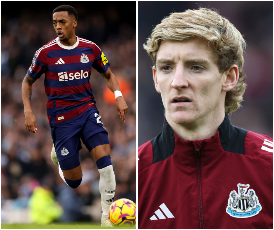 Anthony Gordon and Joe Willock expected injury return dates as ...