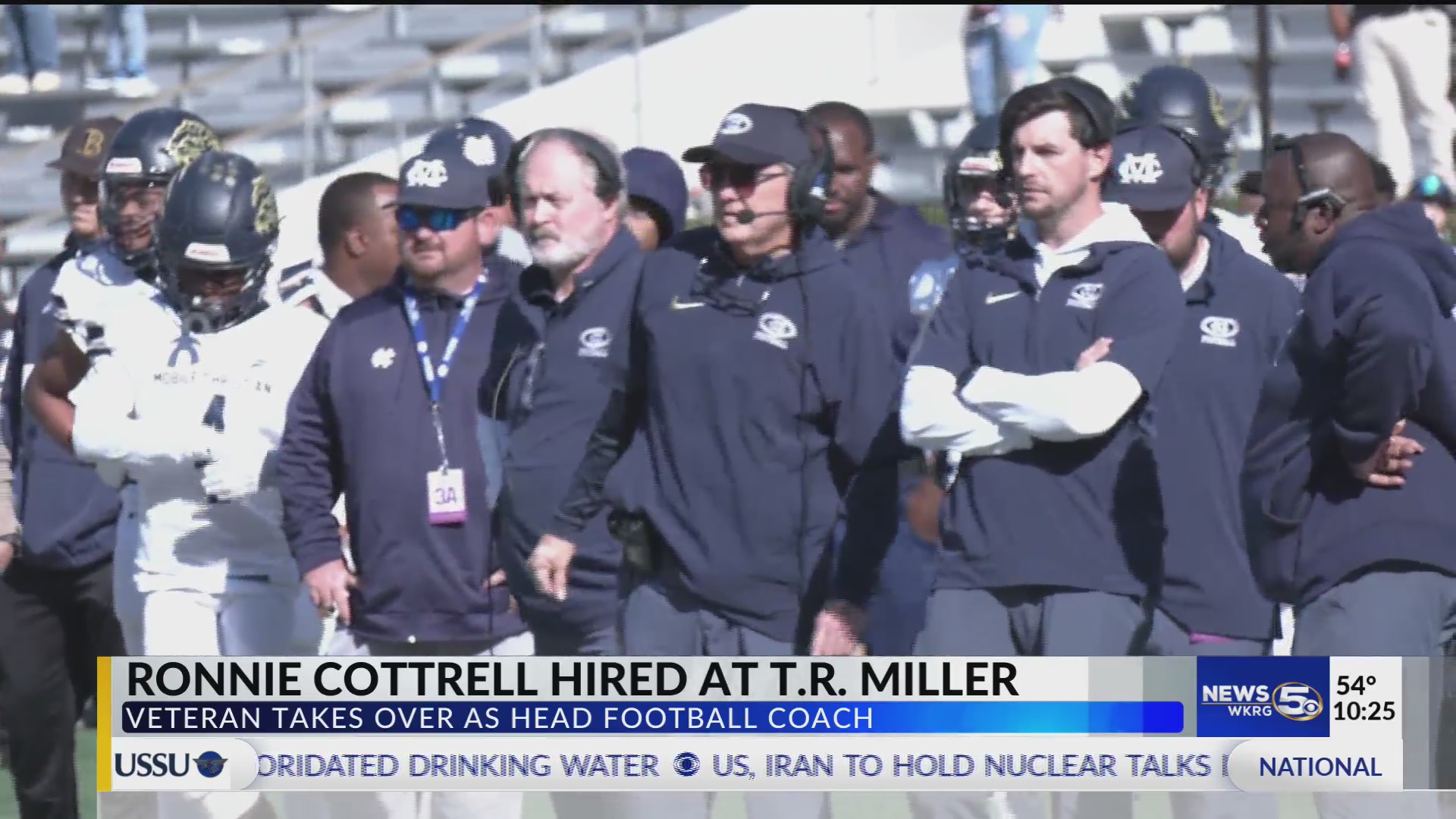 Ronnie Cottrell Hired as T.R. Miller Head Football Coach
