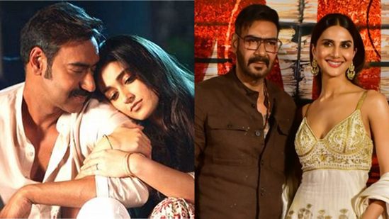 Ajay Devgn, Vaani Kapoor address her replacing Ileana D'Cruz in Raid 2 ...