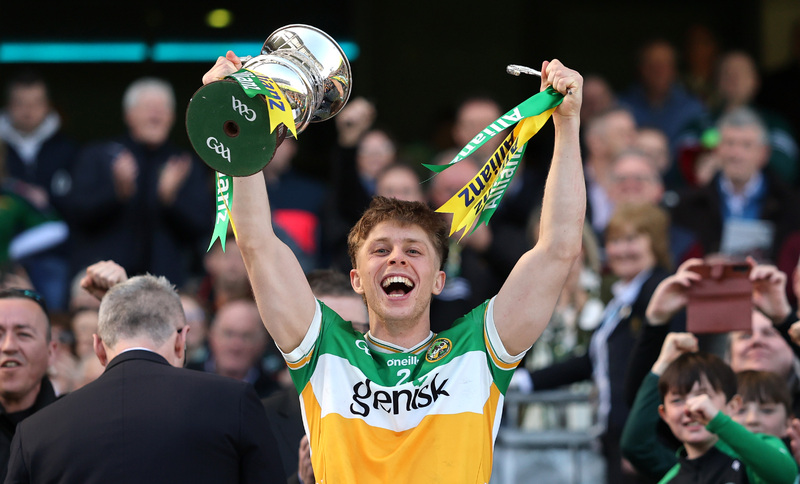 Playing against Troy Parrott, captaining Offaly to football glory, and ...