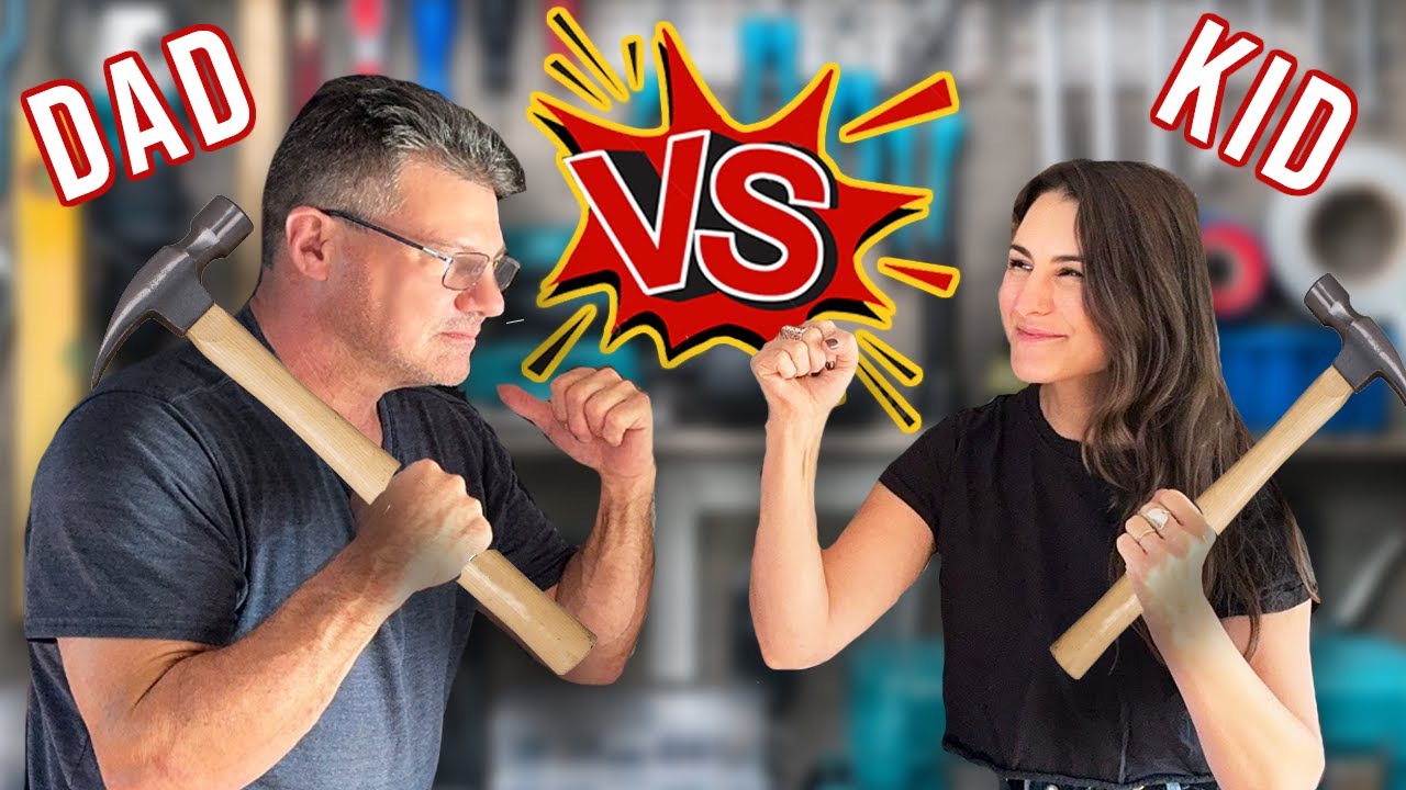 Dad VS Daughter EPIC Build-Off!