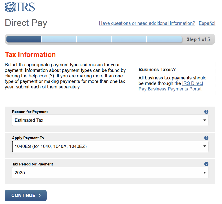 How To Pay IRS Quarterly Estimated Taxes Online -- Don't Let Your ...