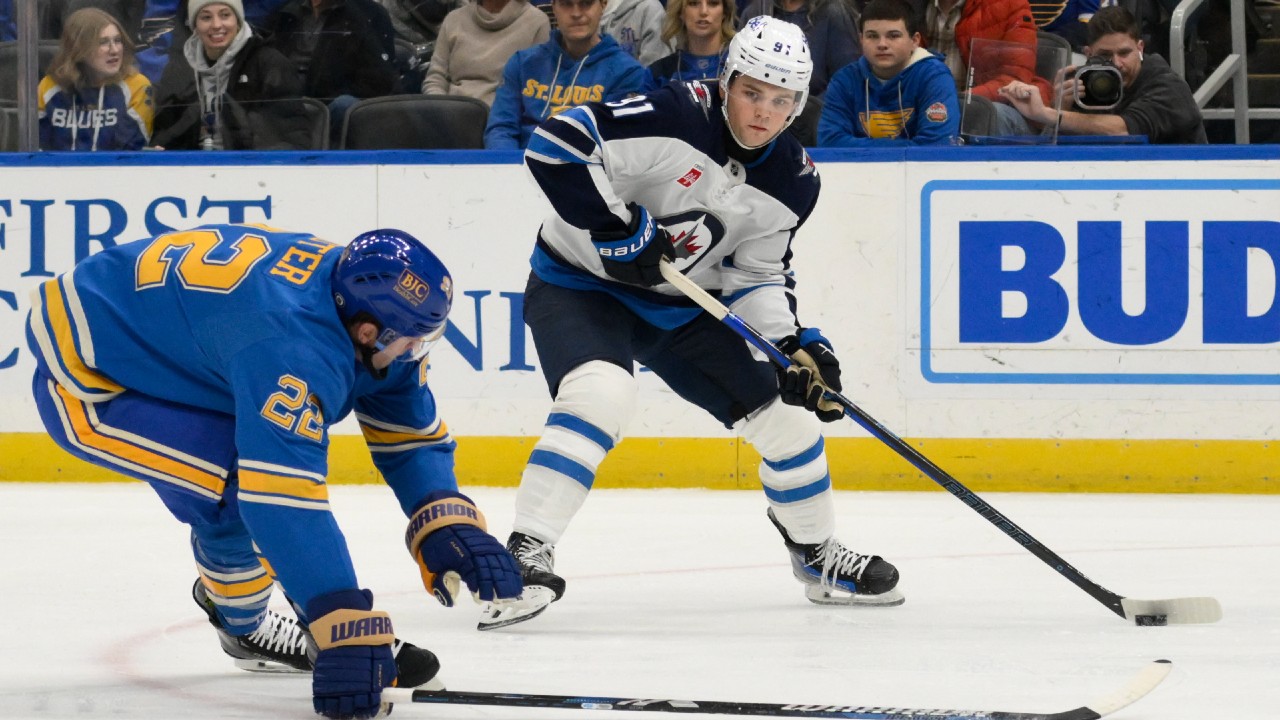 Jets to face Blues as playoff matchups take shape