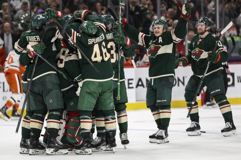 Minnesota Wild clinch playoff spot with victory over Ducks