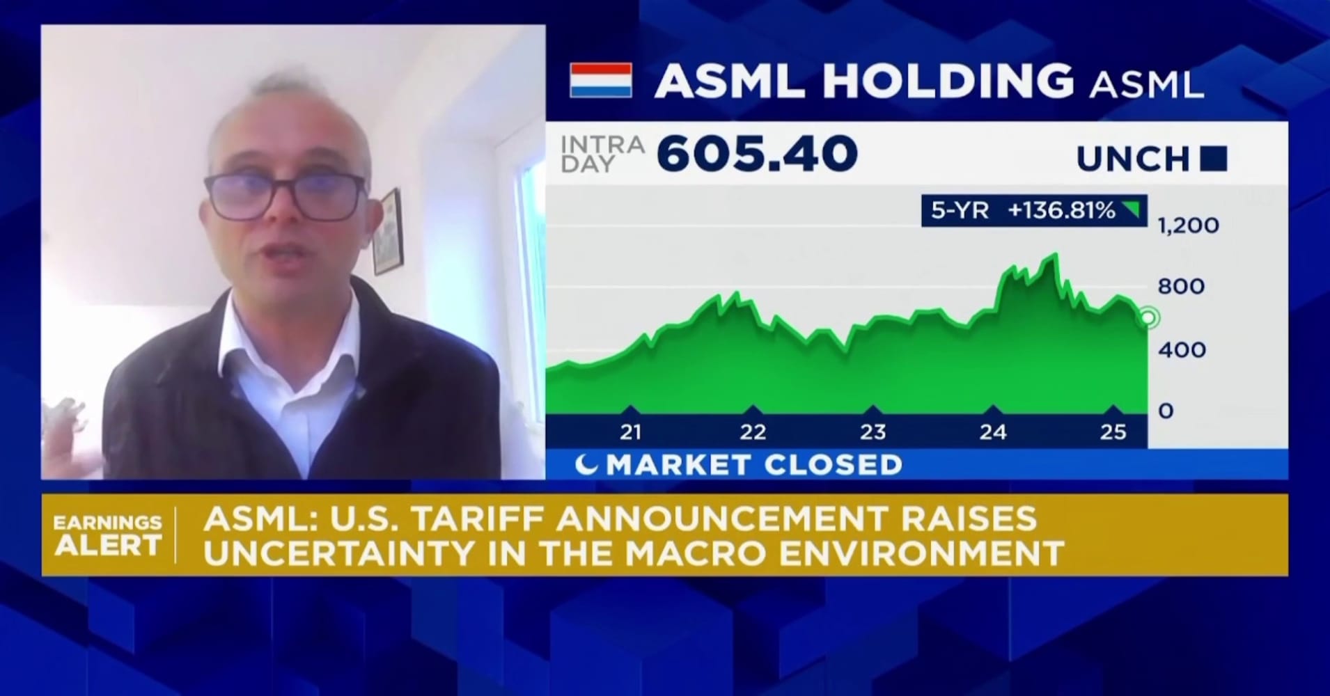 'Too early to tell' tariff impact on ASML, analyst says