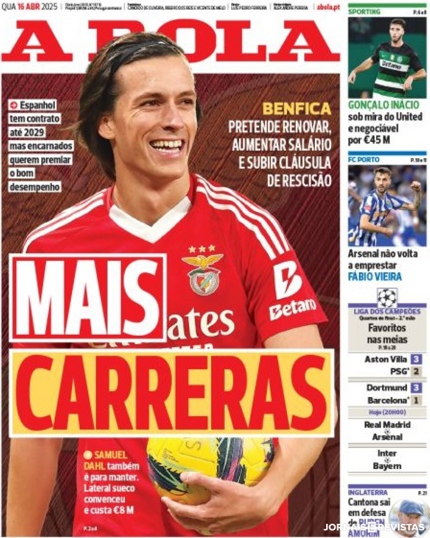 Veja as capas de hoje& 16 de abril de 2025& das principais revistas ...