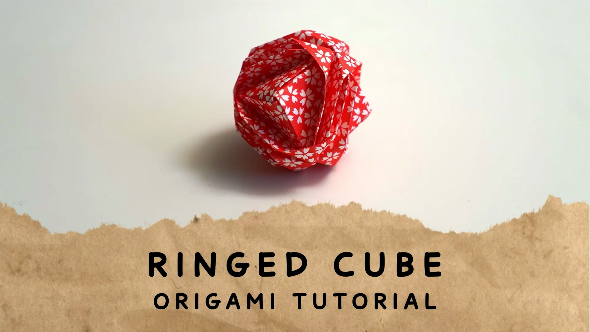 Hoe Vouw Je een Kubus met Ringen 📦 | Makkelijke Modulaire Origami Tutorial