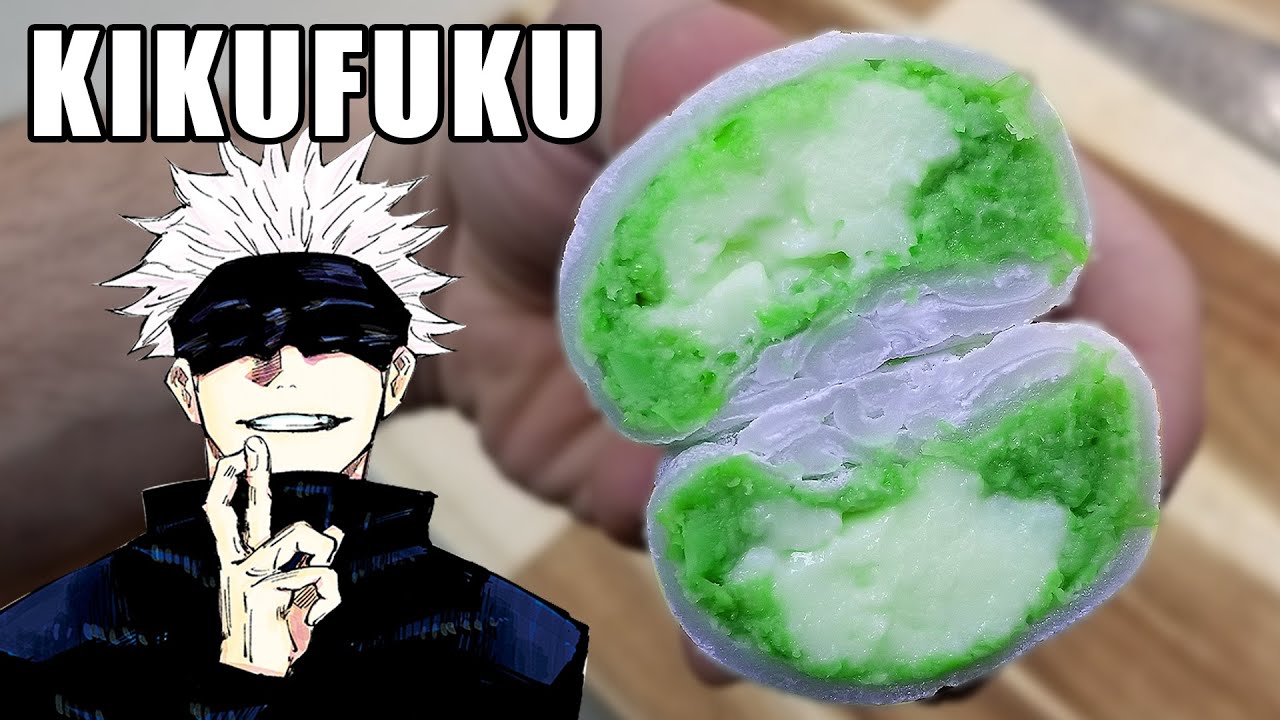Gojo's FAVORITE SNACK! - Zunda and Cream KIKUFUKU |Jujutsu Kaisen|