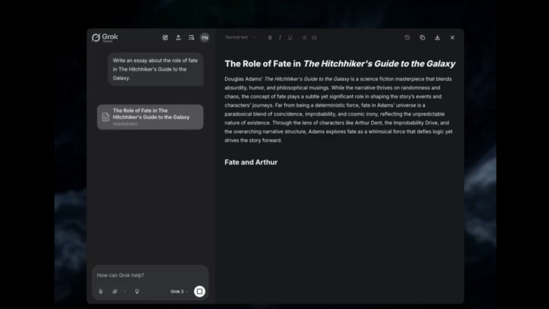 Grok Studio launched: What is it and what can it do?