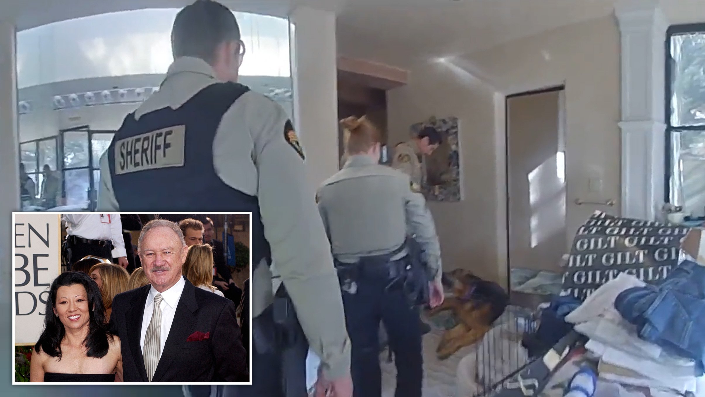 Haunting footage from inside Gene Hackman's home reveals dog's ...