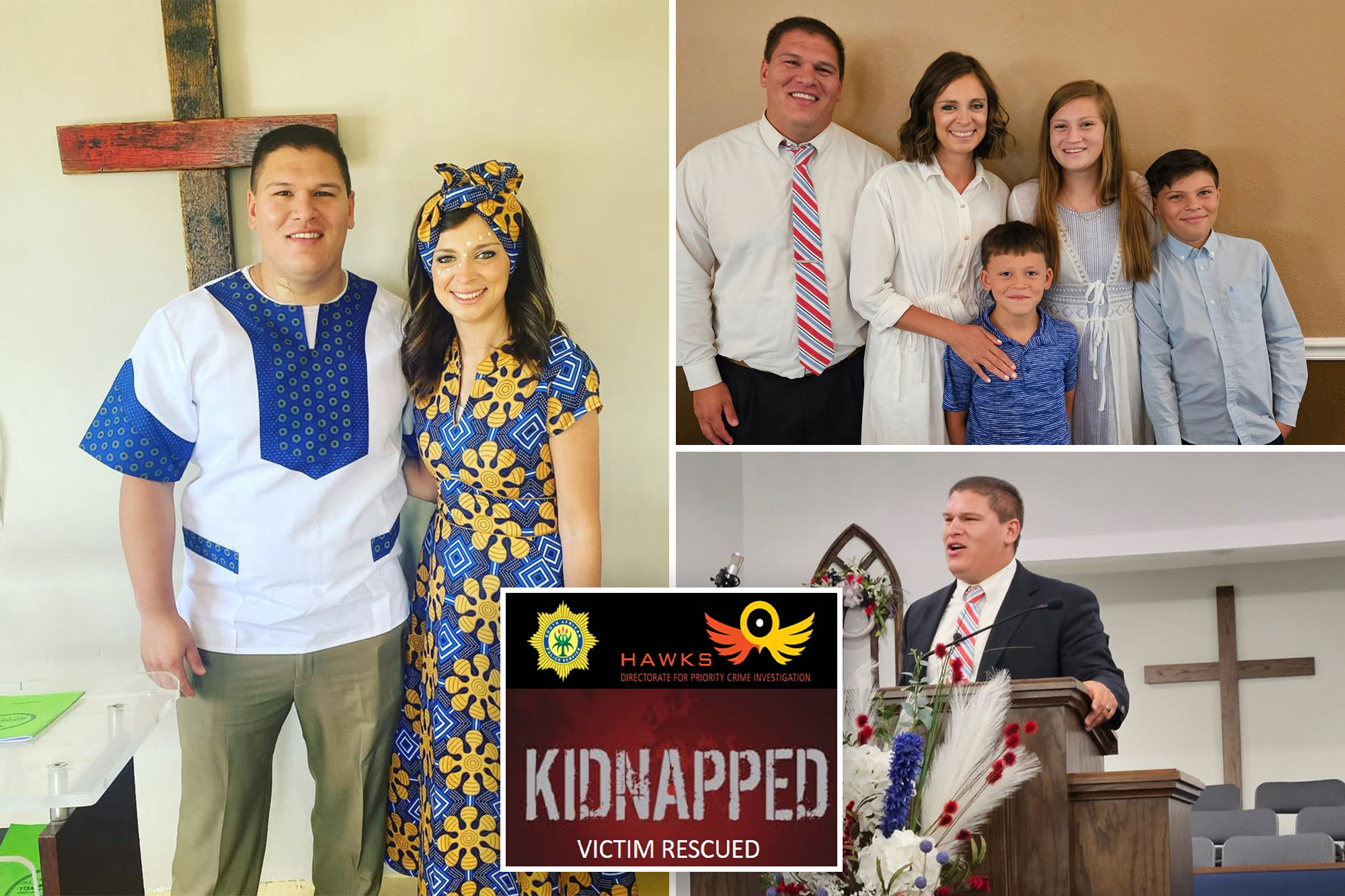 US pastor Josh Sullivan rescued in South Africa shootout after being ...