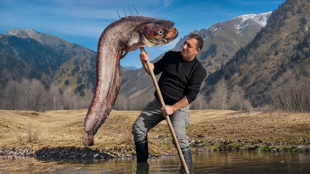 This Is How You Cook a 30 KG Fish to Smoky Perfection