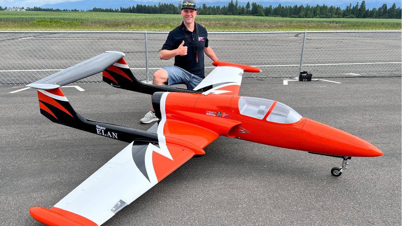 Boomerang Super Elan RC JET - Soaring to New Heights