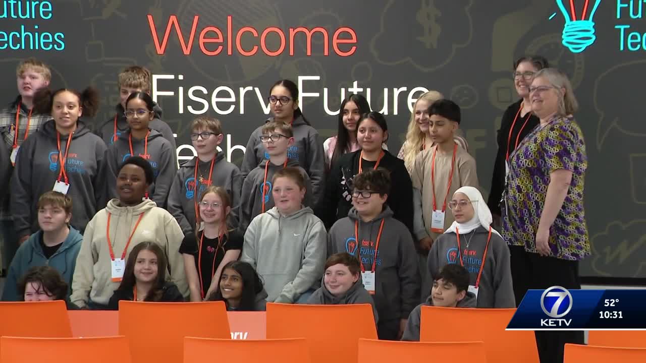 Dozens of Omaha students graduate from Fiserv's Future Techies Program