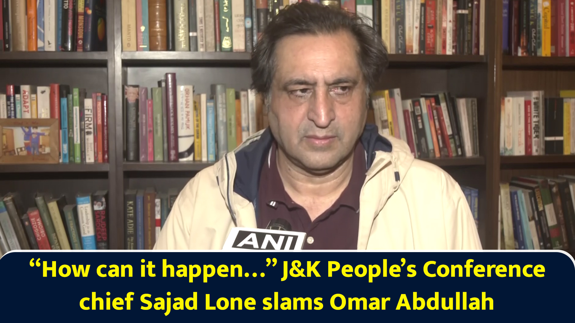 “How can it happen…” J-K People’s Conference chief Sajad Lone slams ...
