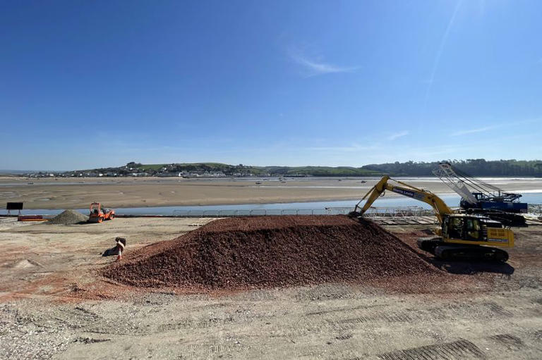 Quay wall rebuild paves way for huge change in Devon