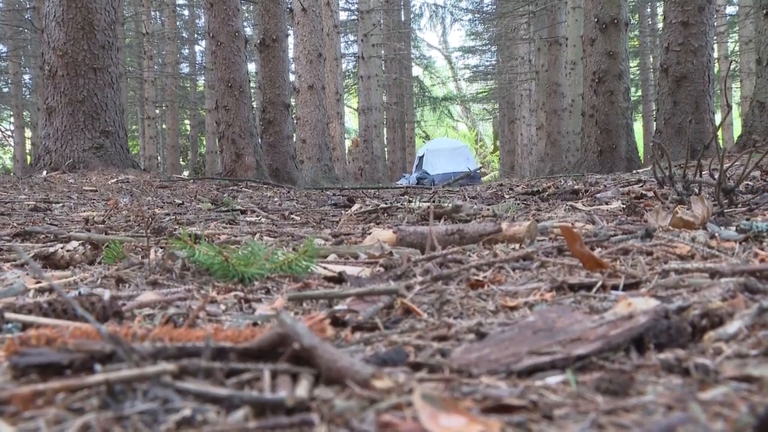 Traverse City to enforce no camping ordinance in May, impacting ...