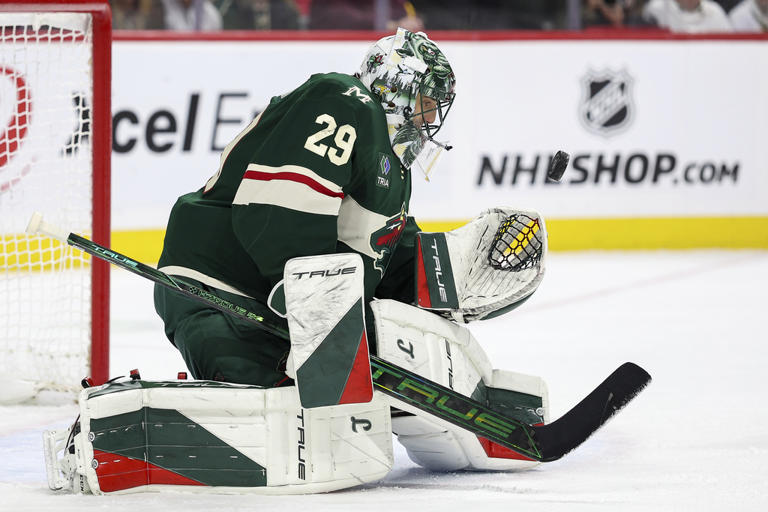 Fleury picks up dramatic overtime win for playoff-bound Wild after ...