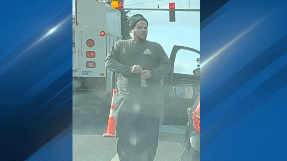 Edmonds police seek public's help in identifying road rage assault suspect