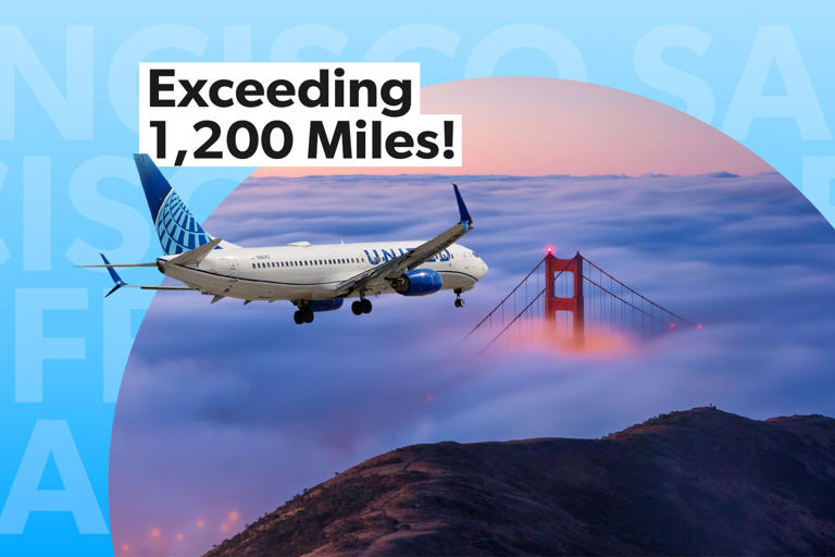 United Airlines' 10 Longest Boeing 737-800 Routes From San Francisco