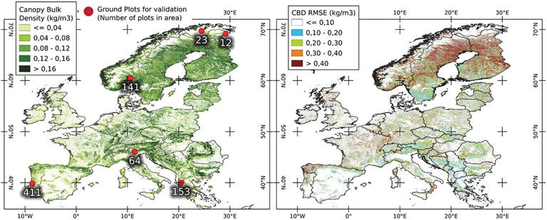 AI-Powered Canopy Maps Revolutionize Wildfire Prediction Across Europe