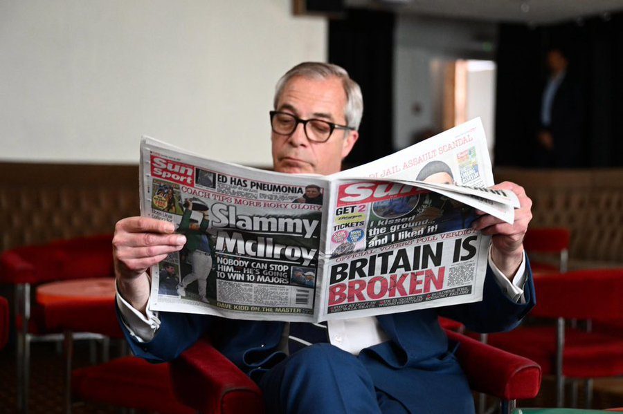 Farage eyes Murdoch backing – as ‘terrible’ Badenoch watches from sidelines