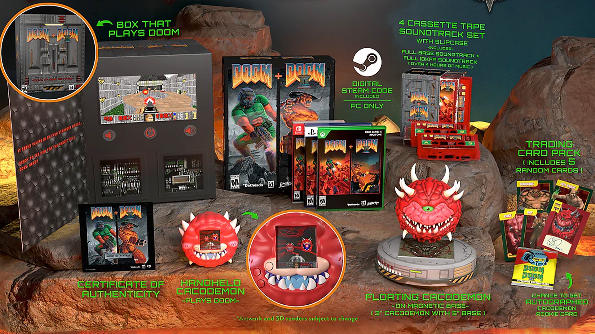 This Limited-Edition 'DOOM' Release Comes In a Box That Runs 'DOOM'