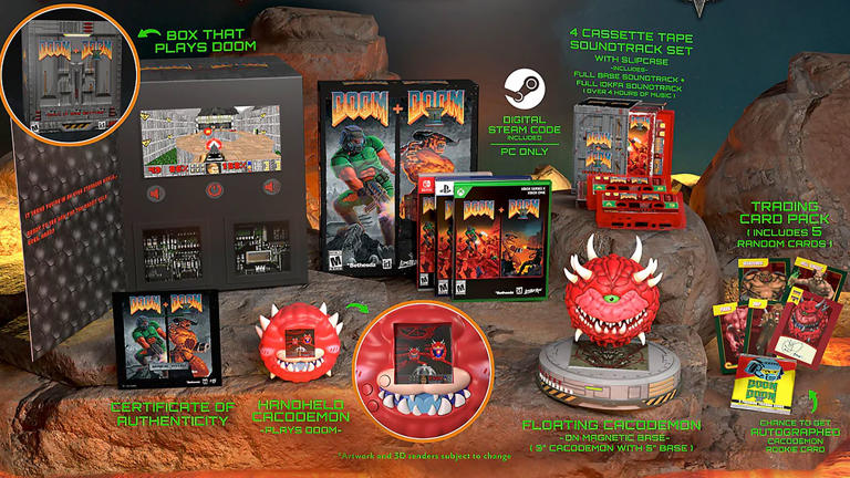 This Limited-Edition 'DOOM' Release Comes In a Box That Runs 'DOOM'