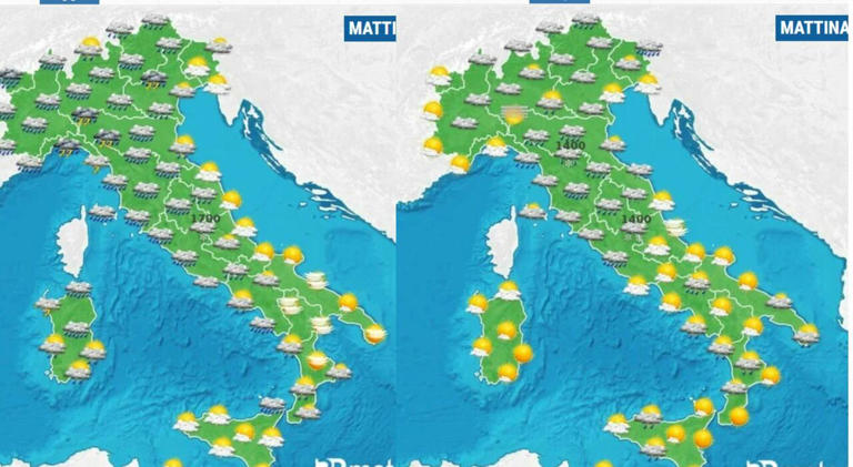 Meteo Pasqua e Pasquetta, arriva la burrasca del giovedì santo: venti fino a 100km all'ora ...