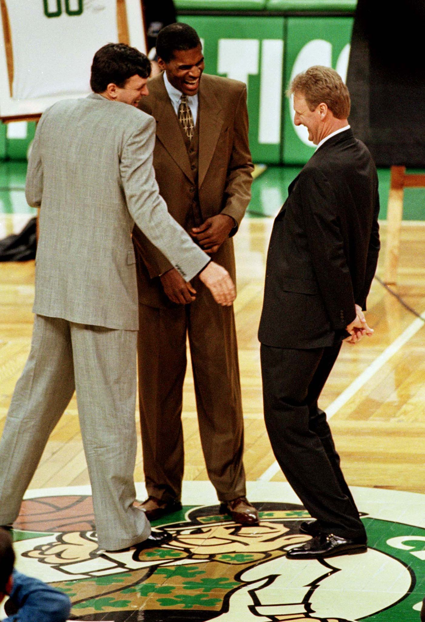 How did the Boston Celtics build the original 'Big Three'?