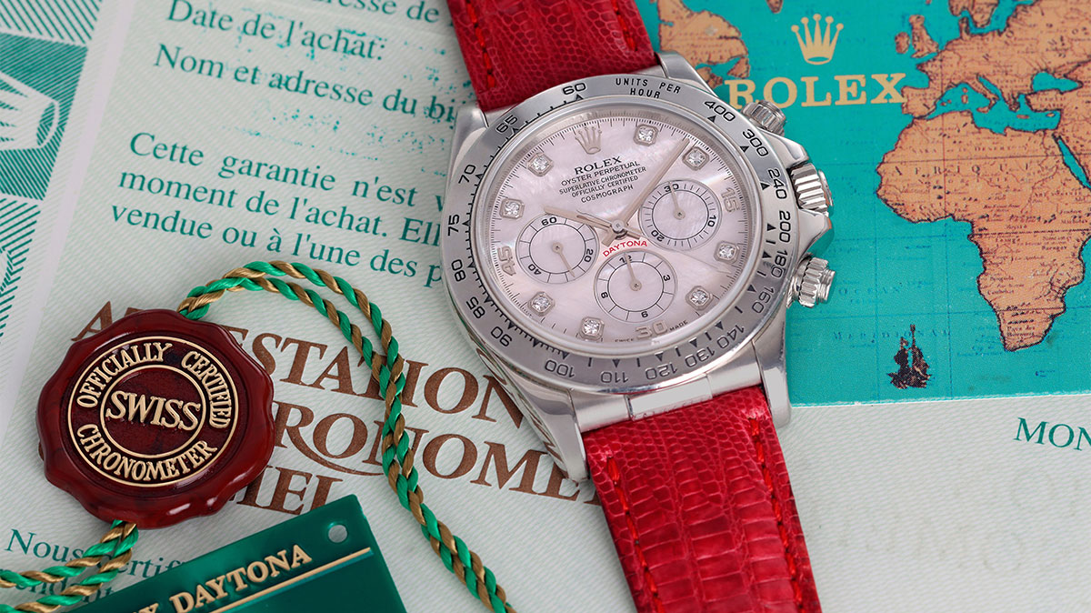 A Unique Custom-Order Rolex Daytona Is Going Up for Sale at Sotheby's