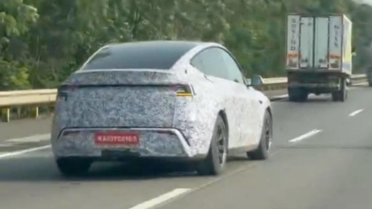 Tesla Model Y Spied On Mumbai-Pune Expressway in India - Here’s ...