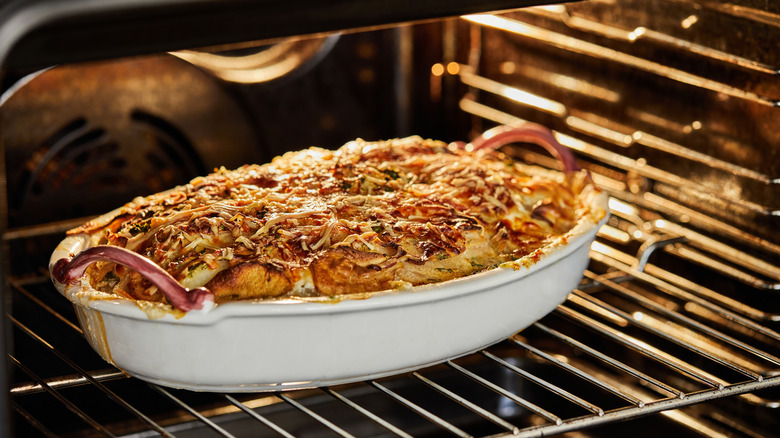 The Absolute Best Way To Heat Up A Casserole In The Oven