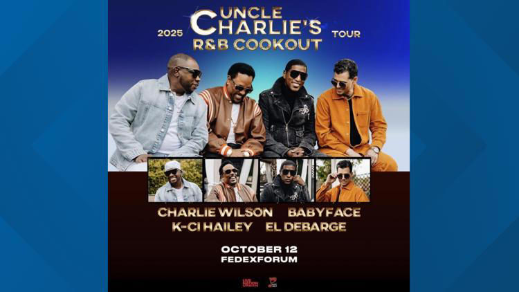 Uncle Charlie’s R&B Cookout Tour to make Memphis stop