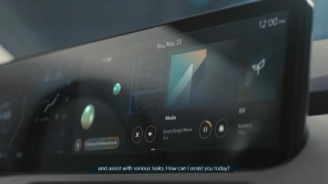 Kia Integrates AI Voice Assistant into Driving Experience