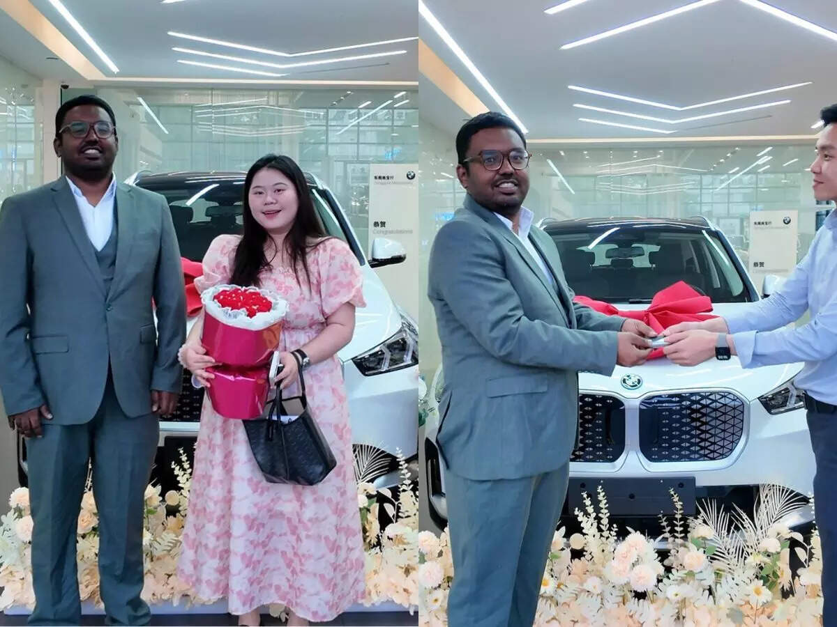 New friendship goal unlocked: Chinese woman gifts ₹30-lakh BMW to Tamil ...