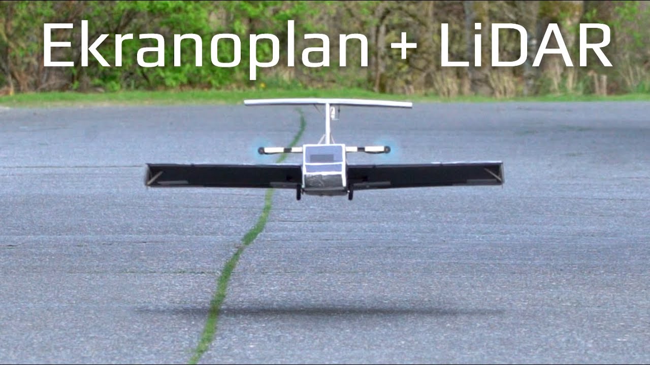 RC Ground Effect Vehicle with LiDAR Altitude Control