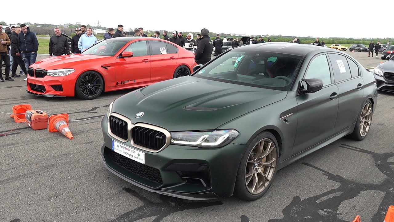 BMW M5 CS 660PS vs M5 F90 HPT 900PS – Power-Duell auf echter Straße!