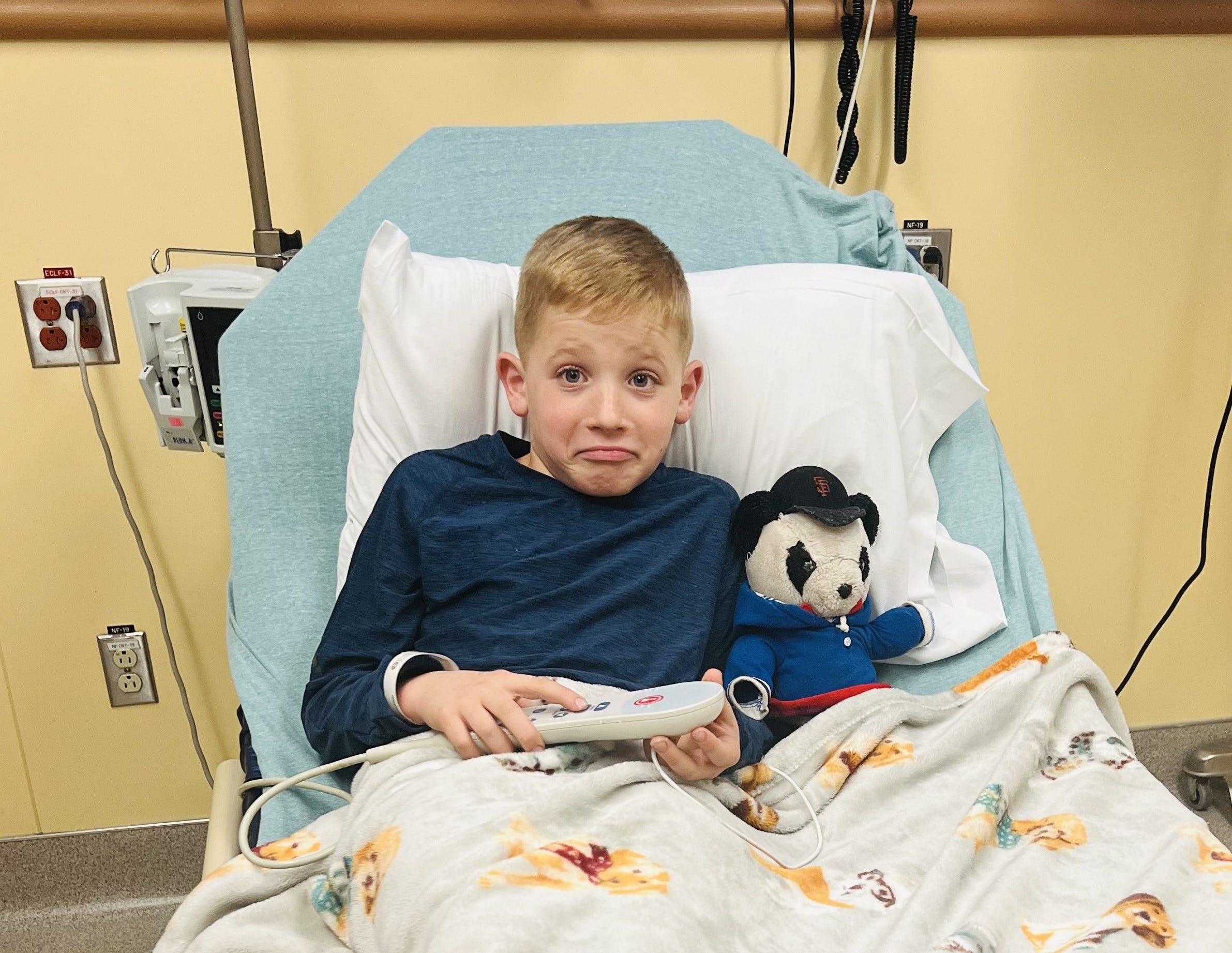 'Miss him a lot': Boy pleads for 'irreplaceable' stuffed panda lost in ...