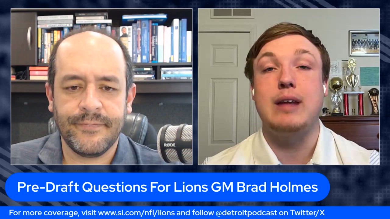 Four Pre-Draft Questions for Lions GM Brad Holmes