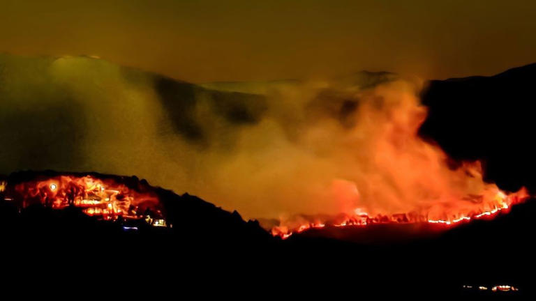 No extension of evacuation order for Bee Rock Branch Fire overnight