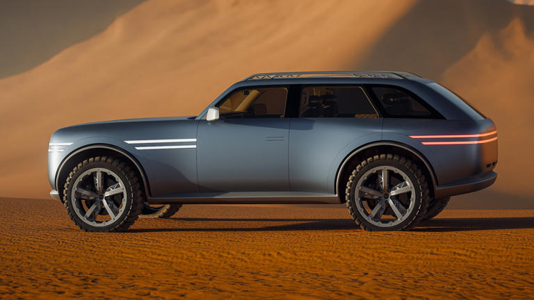 Genesis's X Gran Equator Concept Imagines What It'd Be Like Hunting Range Rovers