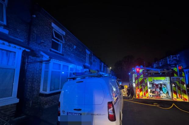 Homes evacuated after 999 crews called to Darlington house fire