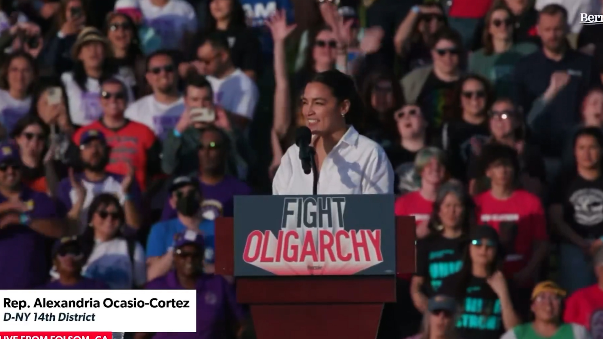 Alexandria Ocasio-Cortez At AOC Rally: 'This Is Not Trump Country, It ...