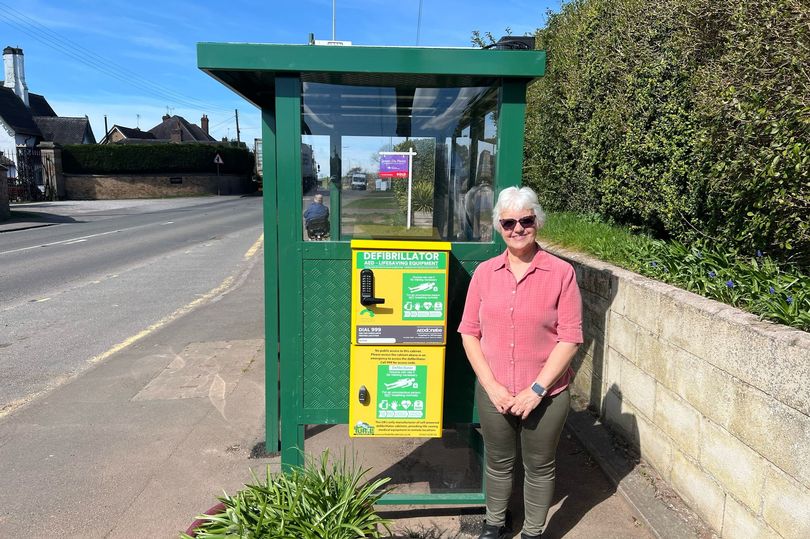 UK's first solar-powered defibrillator cabinet installed in North ...